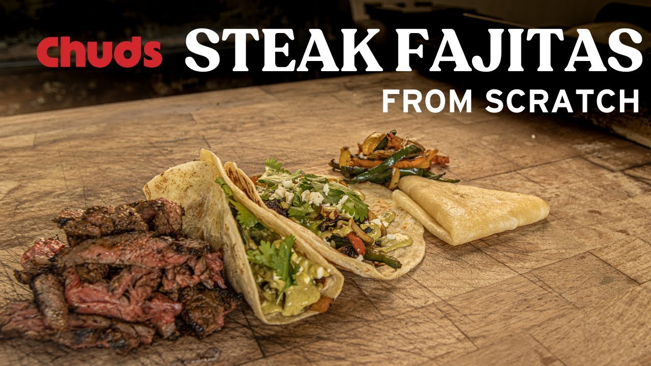Steak fajitas from scratch | Chuds BBQ