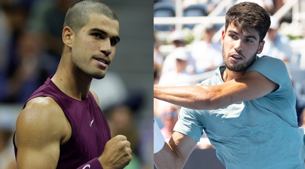 Carlos Alcaraz rasato agli Us Open 2025: “Colpa di mio fratello”