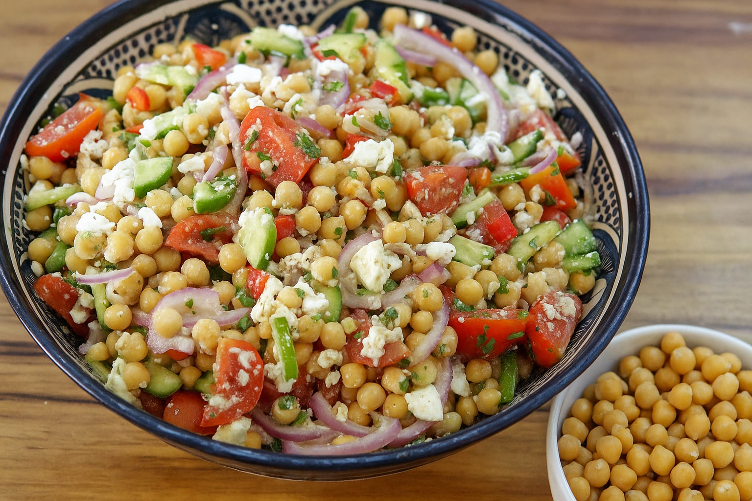 Fresh and Healthy Chickpea Salad