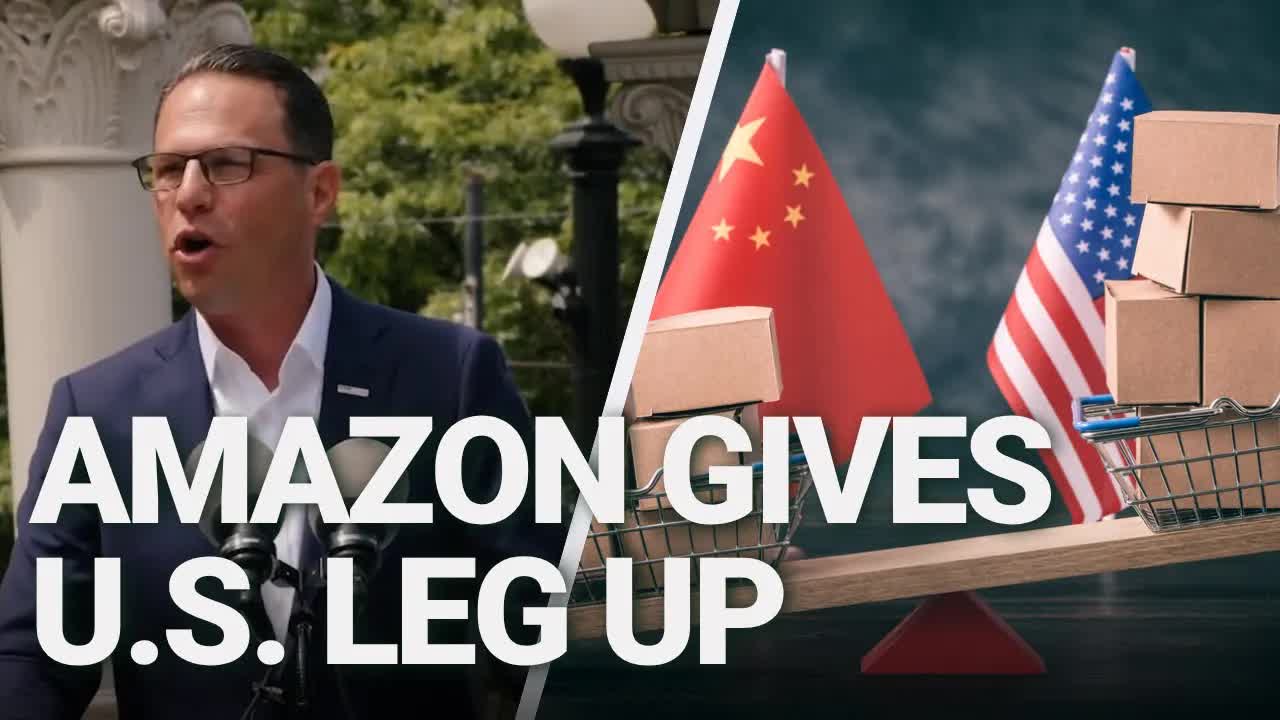 Gov. Shapiro: Amazon gives US leg up over 'Communist China'