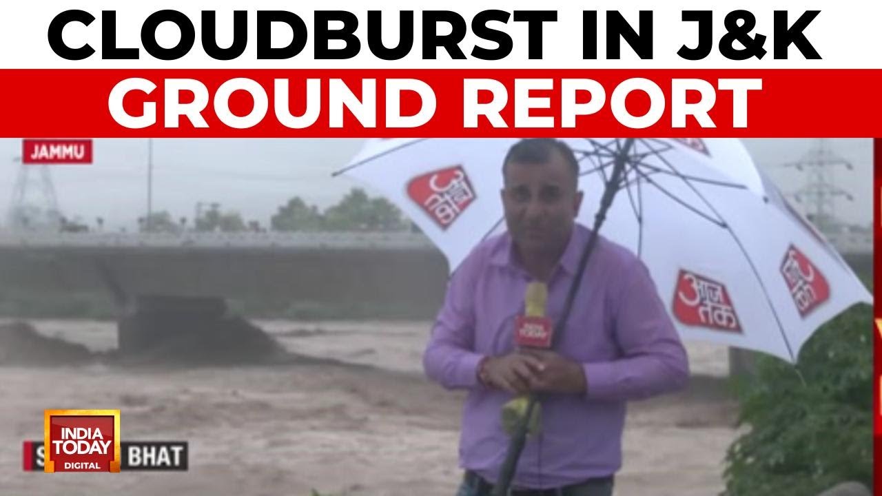 J K flood fury: Panic as Tawi river breaches banks in Jammu, cloudburst in Doda