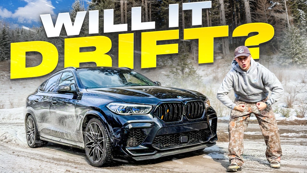 Testing the BMW X6 M High-Performance SUV