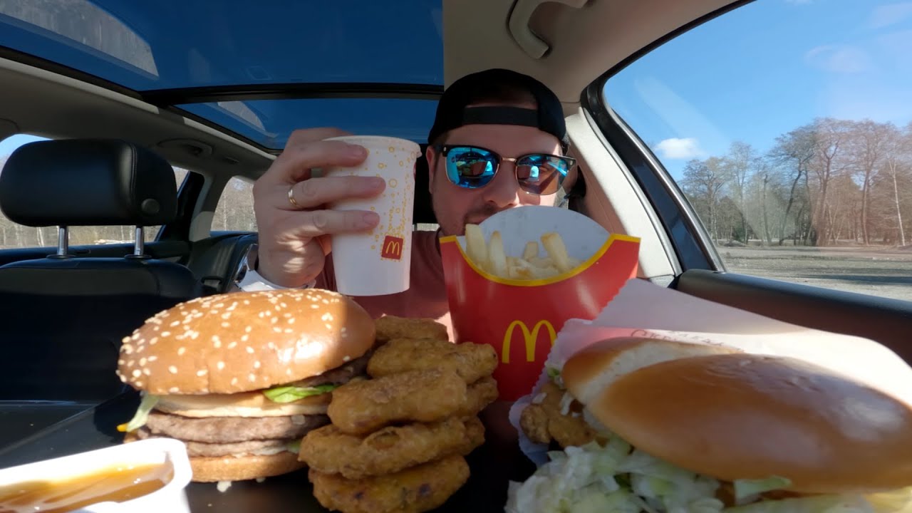 Epic McDonald’s Mukbang – Double Big Mac & Spicy Nuggets