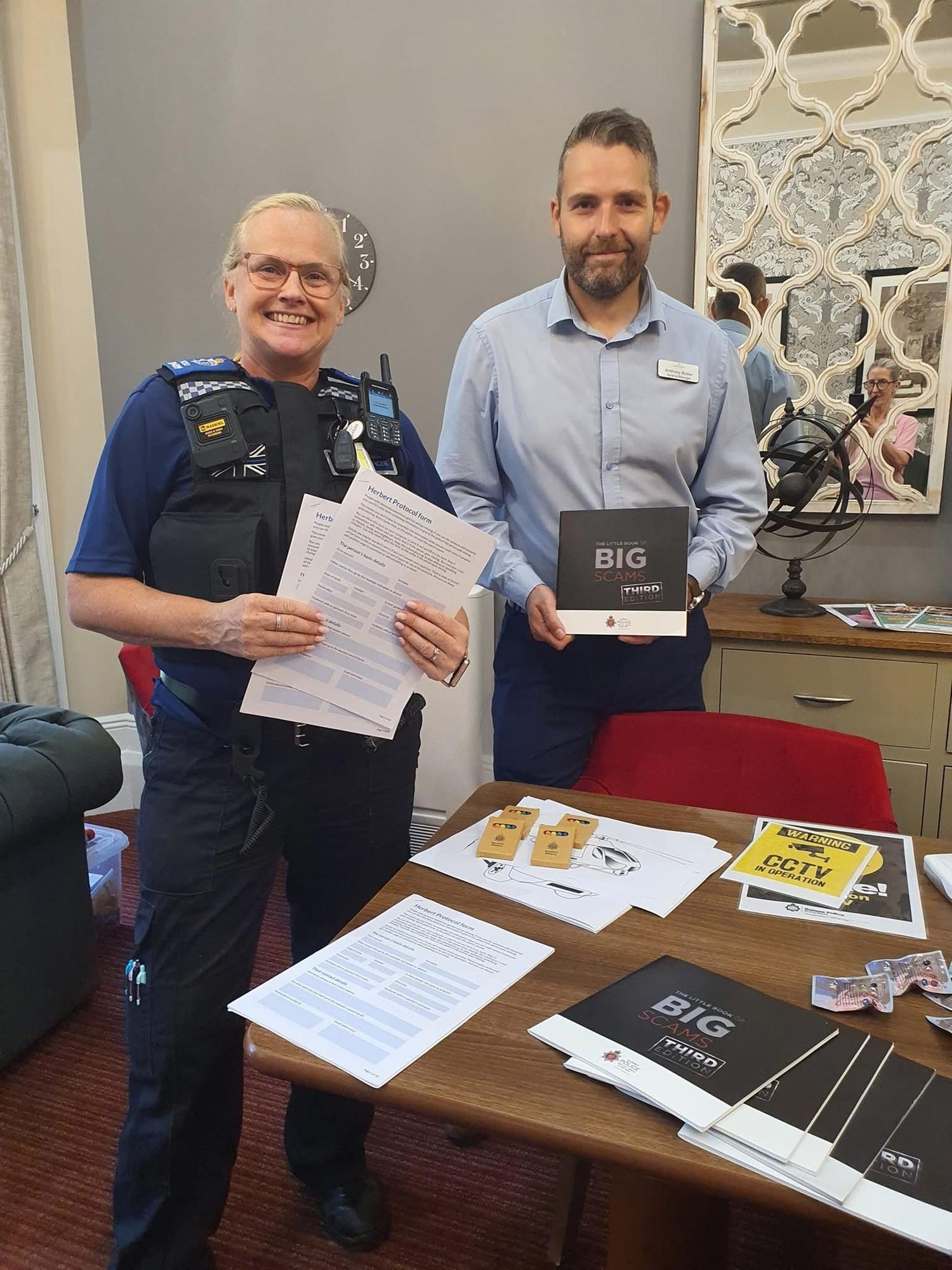 East Hoathly care home hosts local PCSO community meeting