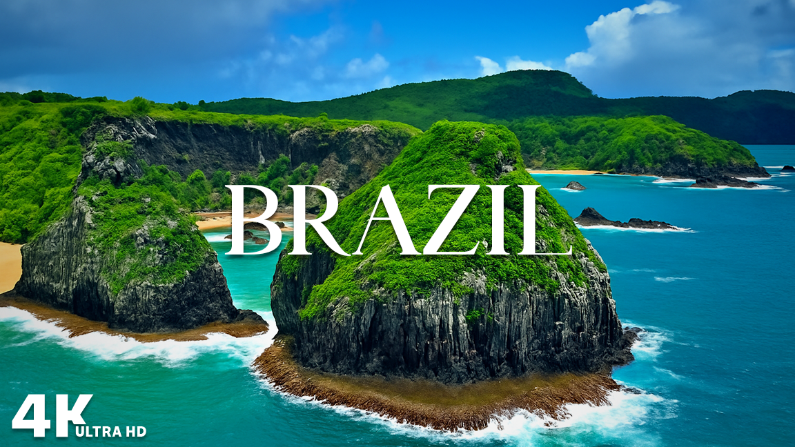 A natureza do Brasil em 4K: paisagens incríveis