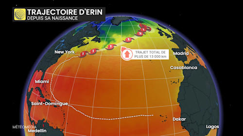 Après les États-Unis, l'increvable Erin s'attaque à l'Europe
