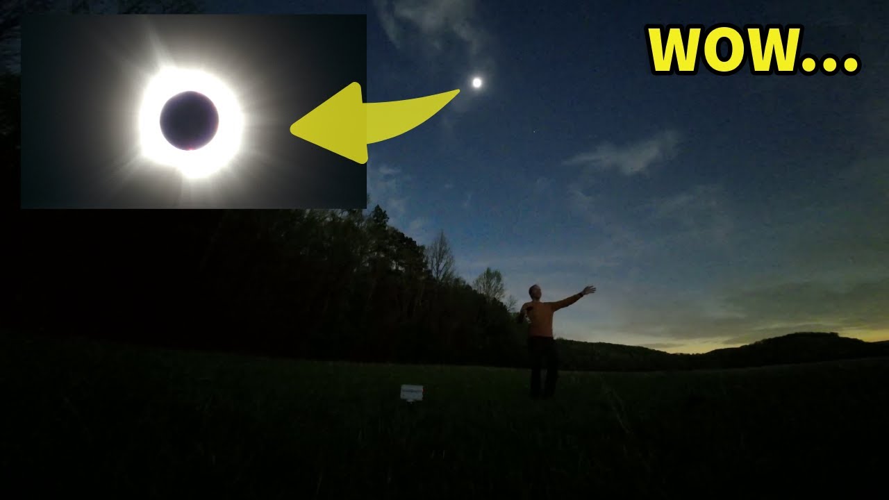 The Crazy Experience of a Total Eclipse: Totality Time Lapse