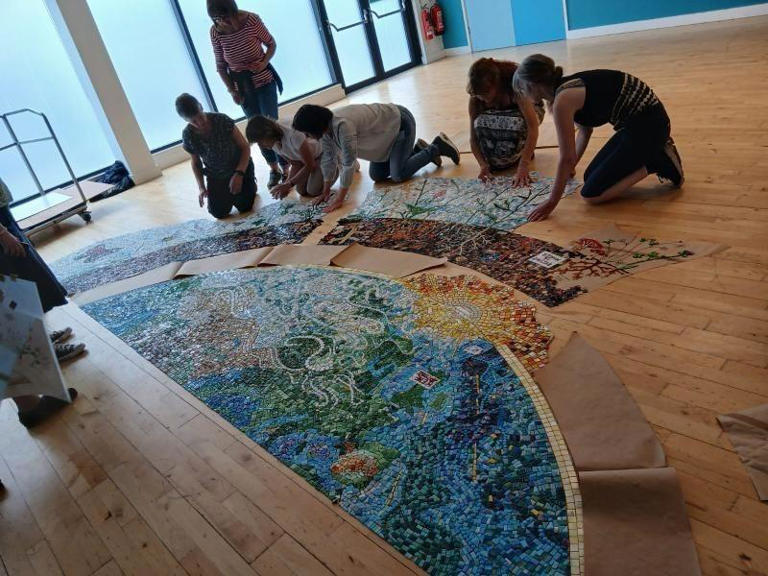 New community mosaic performance space for Scarborough