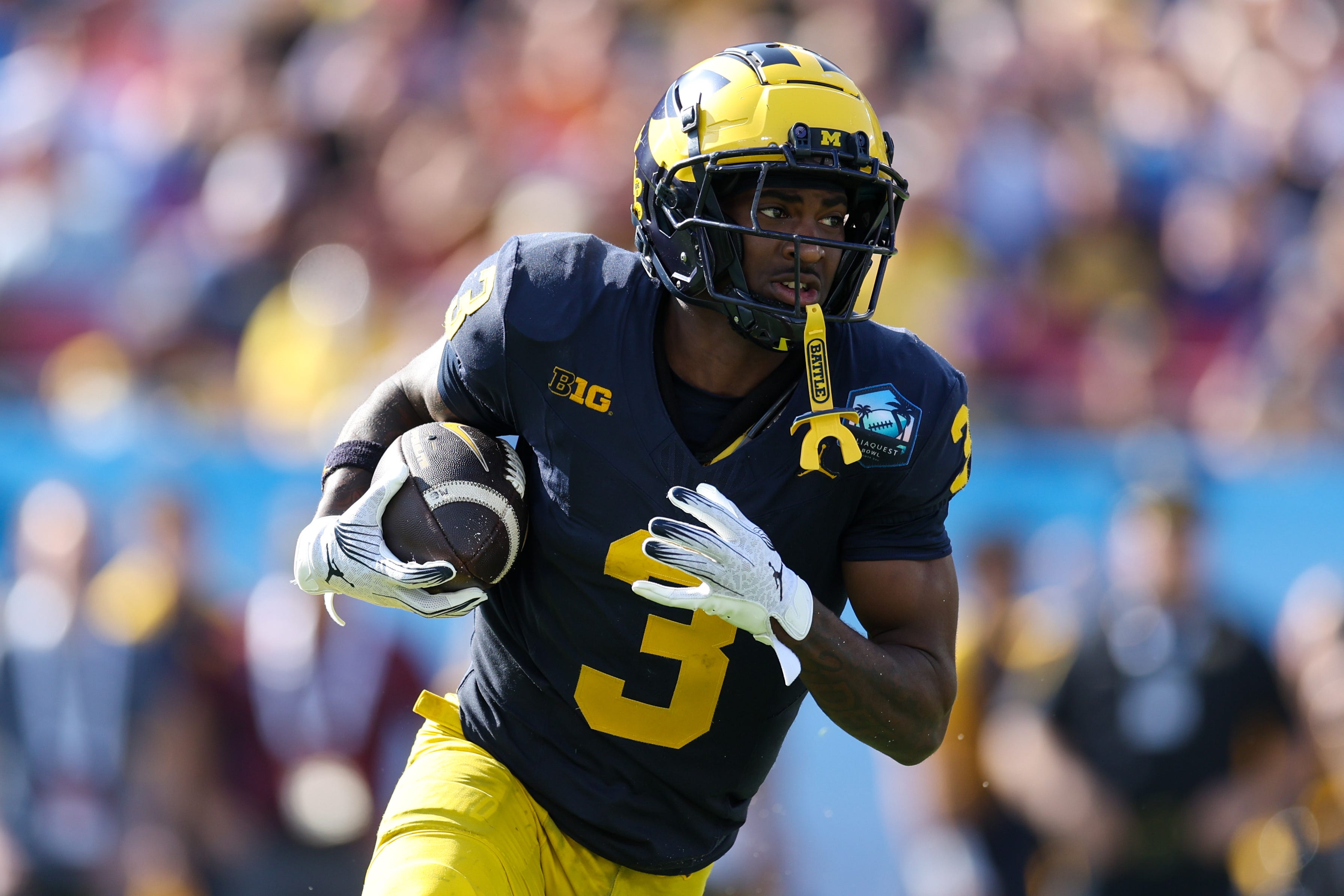 Michigan football wide receiver Fredrick Moore, ex-starter, leaves program