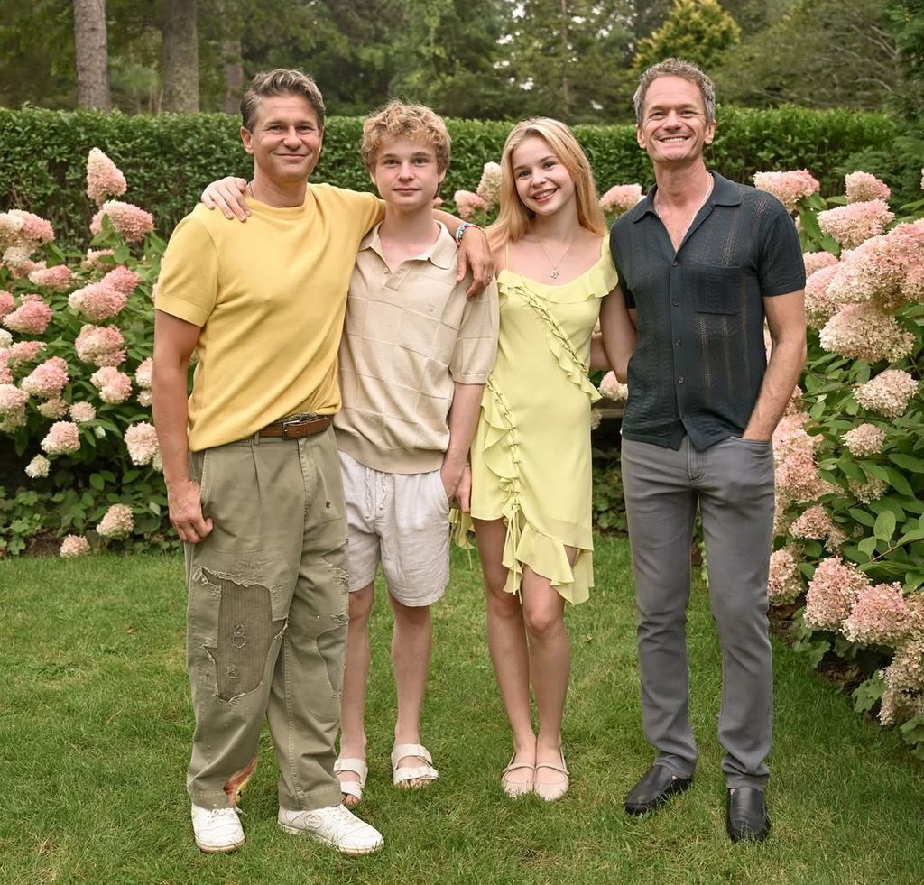 Neil Patrick Harris' teen twins step into spotlight with striking rare ...