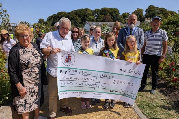 Former Mold Mayor praises town's 'generosity, spirit and community pride'