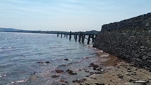 Fahan in Donegal from the marina and Lough Swilly