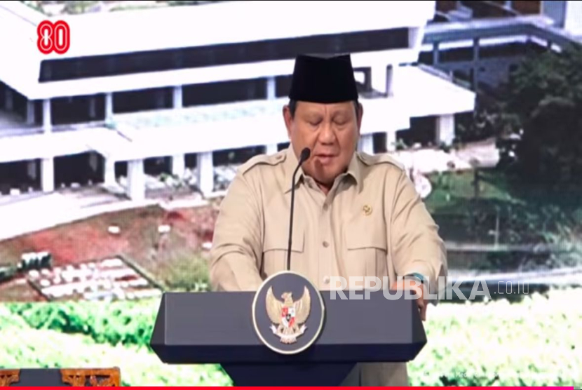 Presiden Prabowo Resmikan RS PON Prof Dr Mahar Mardjono