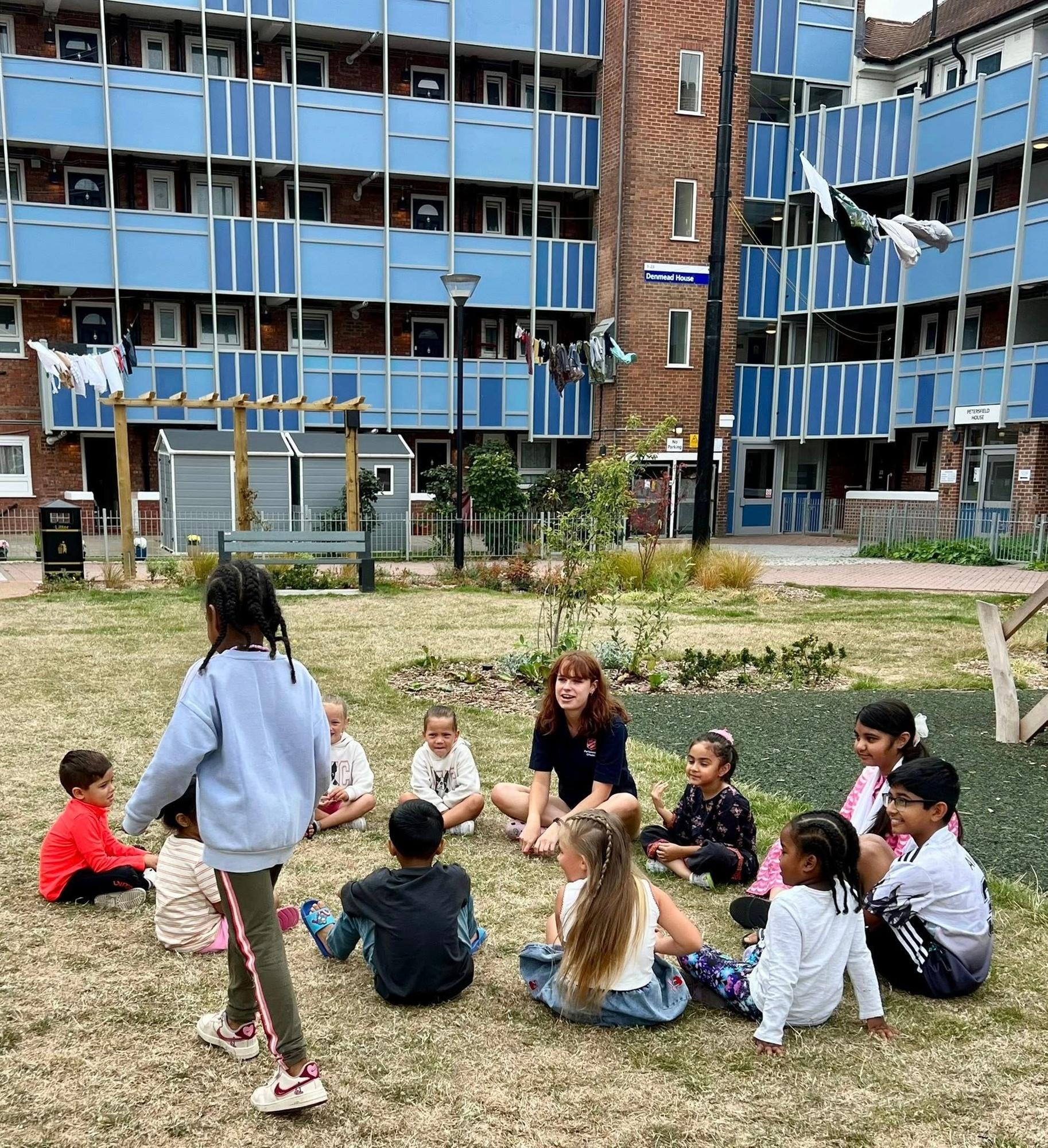 Portsmouth Salvation Army’s free toddler group brings community outdoors