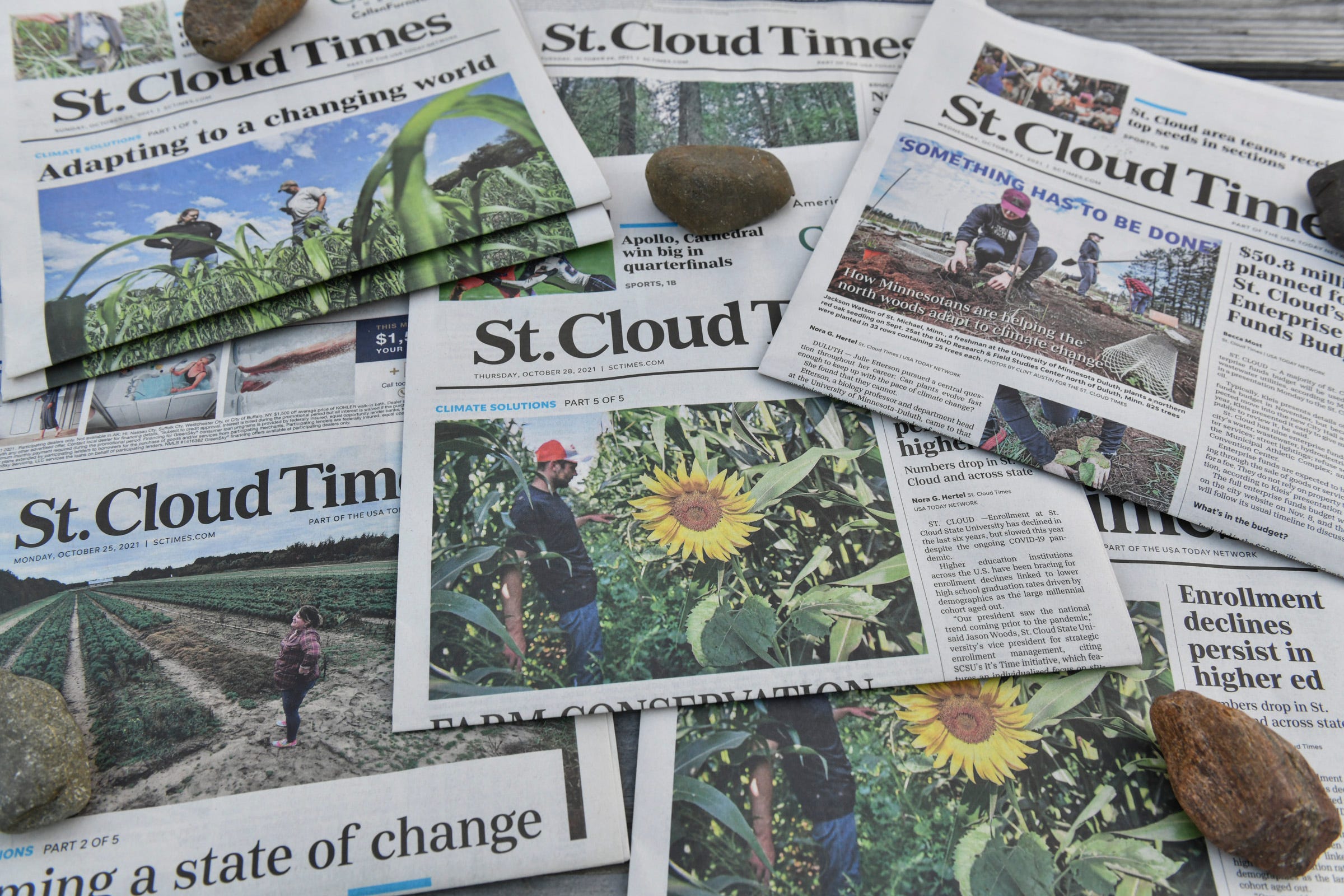 What is the St. Cloud Times known for?