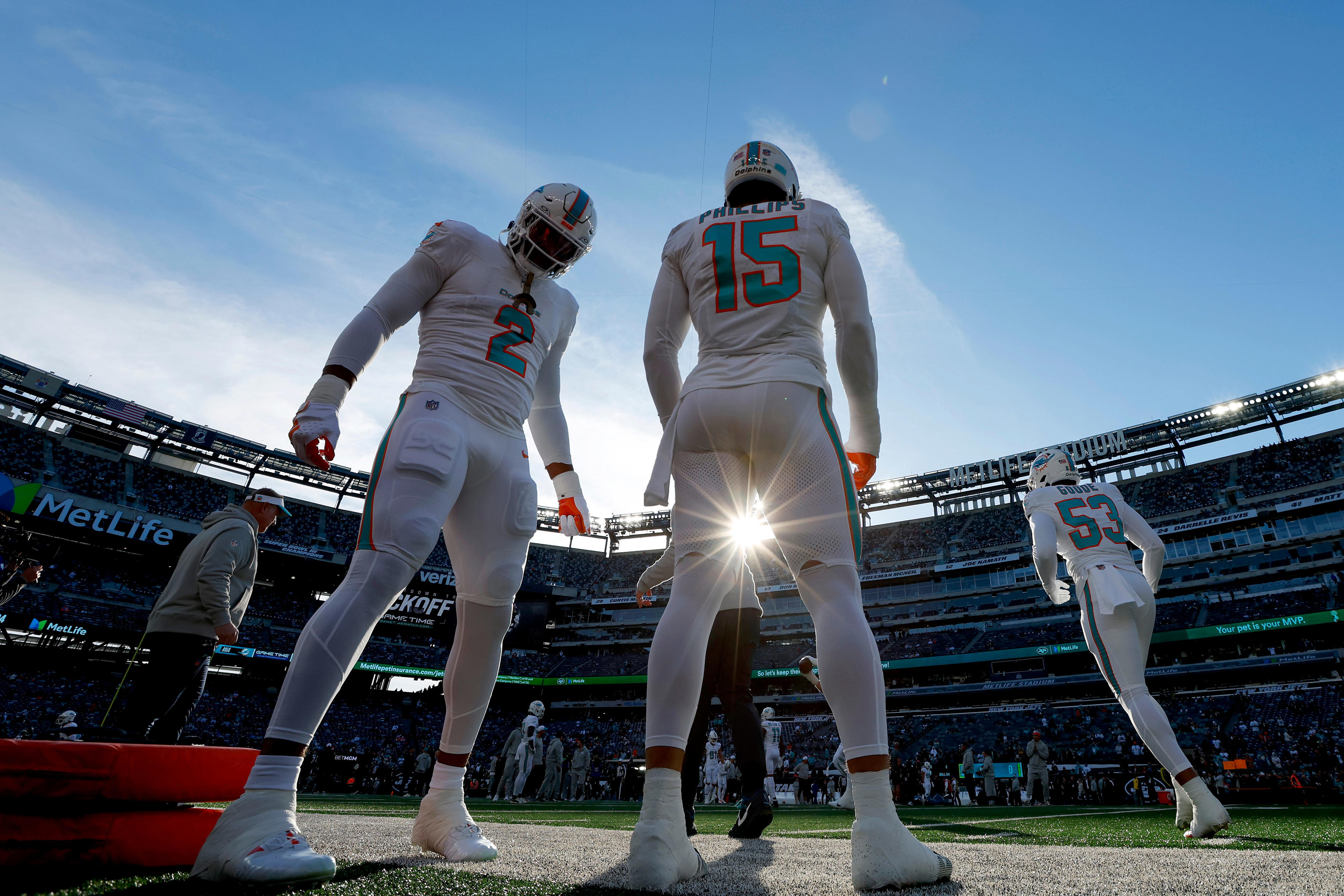 Miami Dolphins' Bradley Chubb, Jaelan Phillips fired up over a first in ...