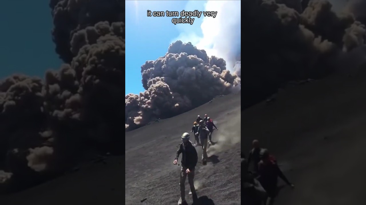 POV: Hiking during a volcano eruption and how to survive