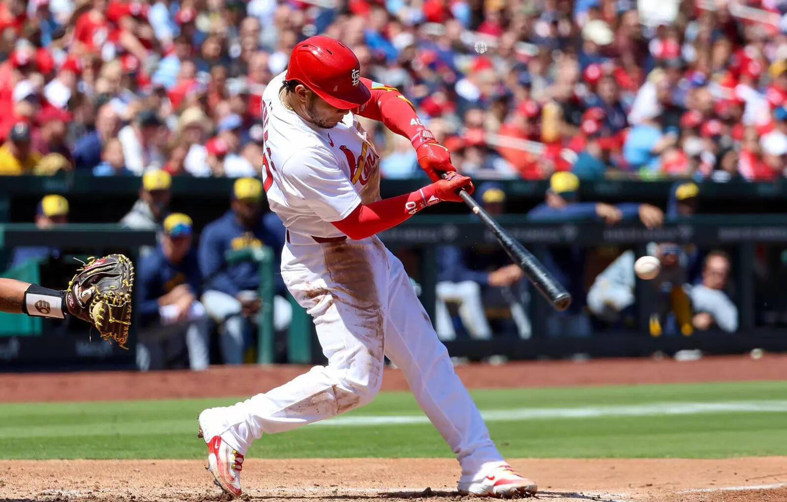 St Louis Cardinals victory turns violent as Willson Contreras rage ...