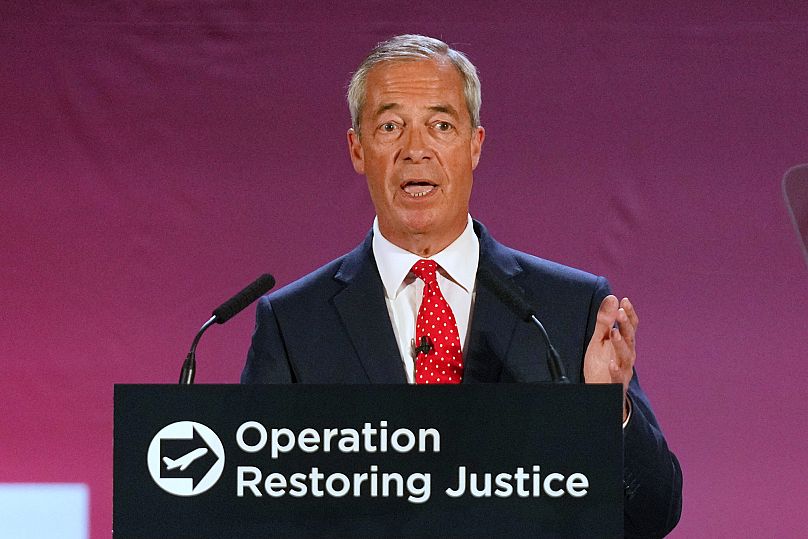 Reform UK chief Nigel Farage says party will mass deport migrants if it ...