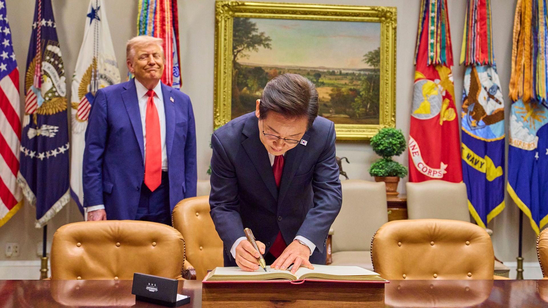 Donald Trump begeistert von südkoreanischem Stift – Aktienkurs von ...