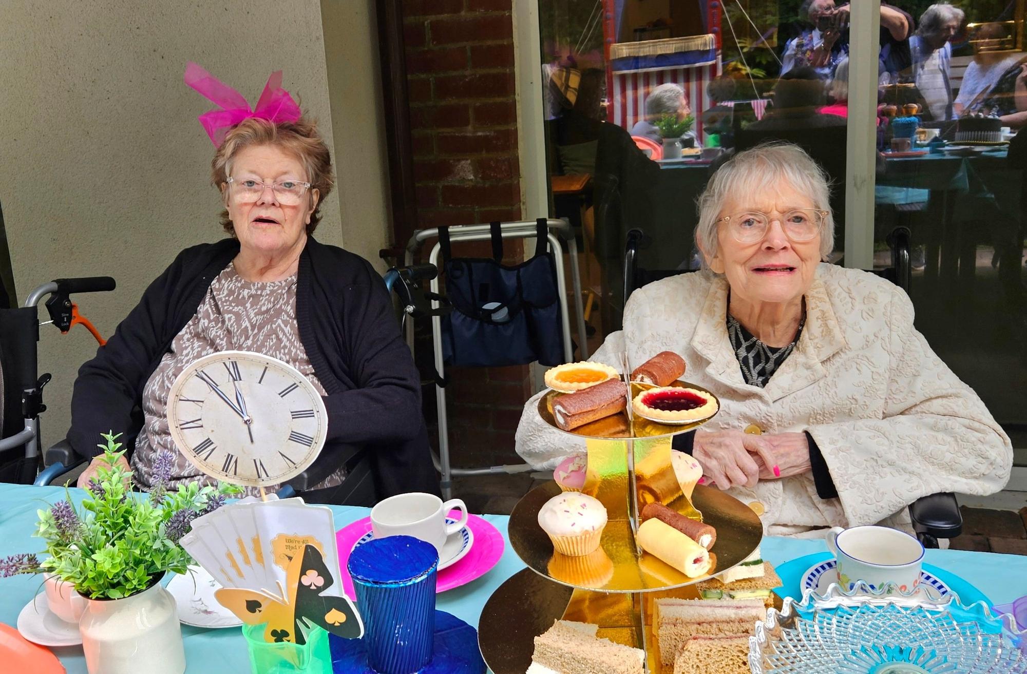 East Grinstead care home hosts wonderful Mad Hatters Tea Party for ...