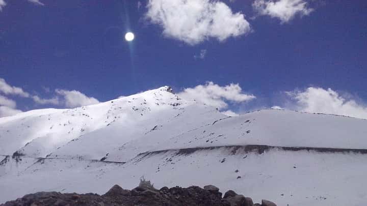 Ladakh Records Season’s First Snowfall, Warning For Heavy Rain Issued