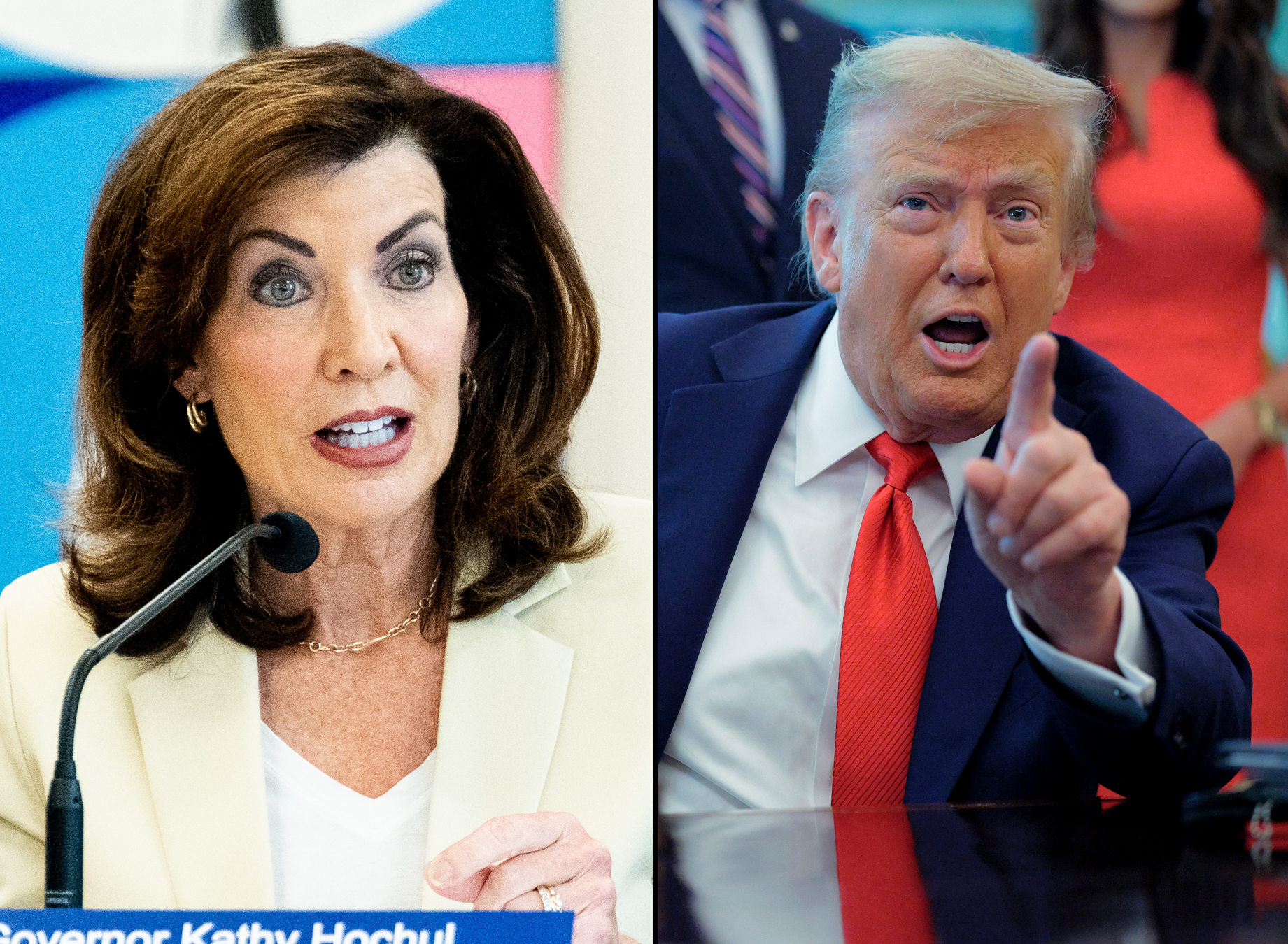 Hochul slams Trump's 'reckless threat' to pull federal funds: 'NY has ...