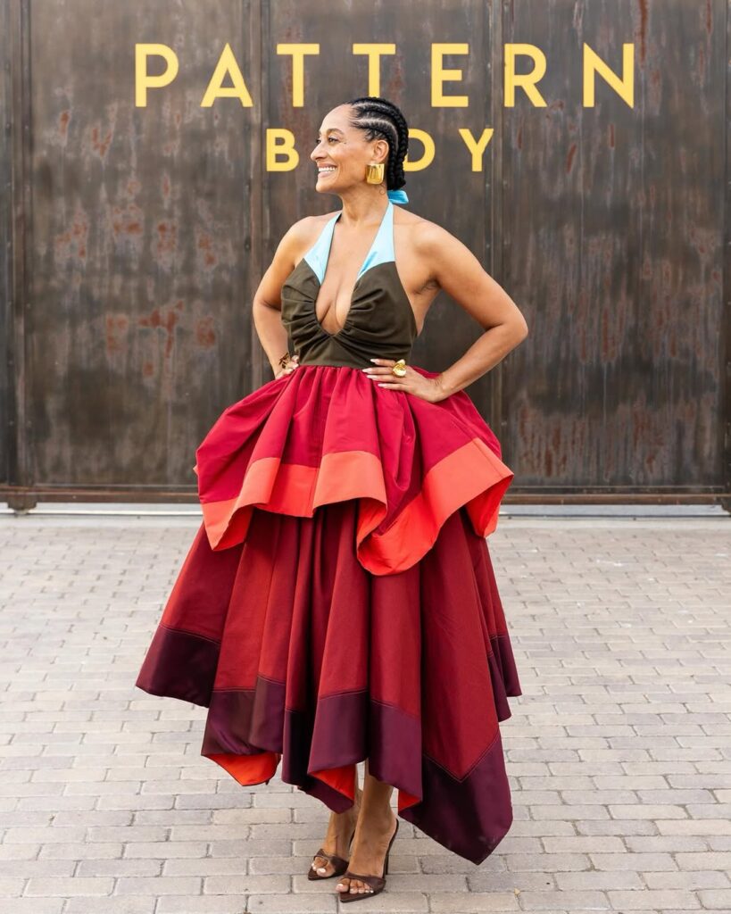 Tracee Ellis Ross Promotes PATTERN BODY In Christopher John Rogers