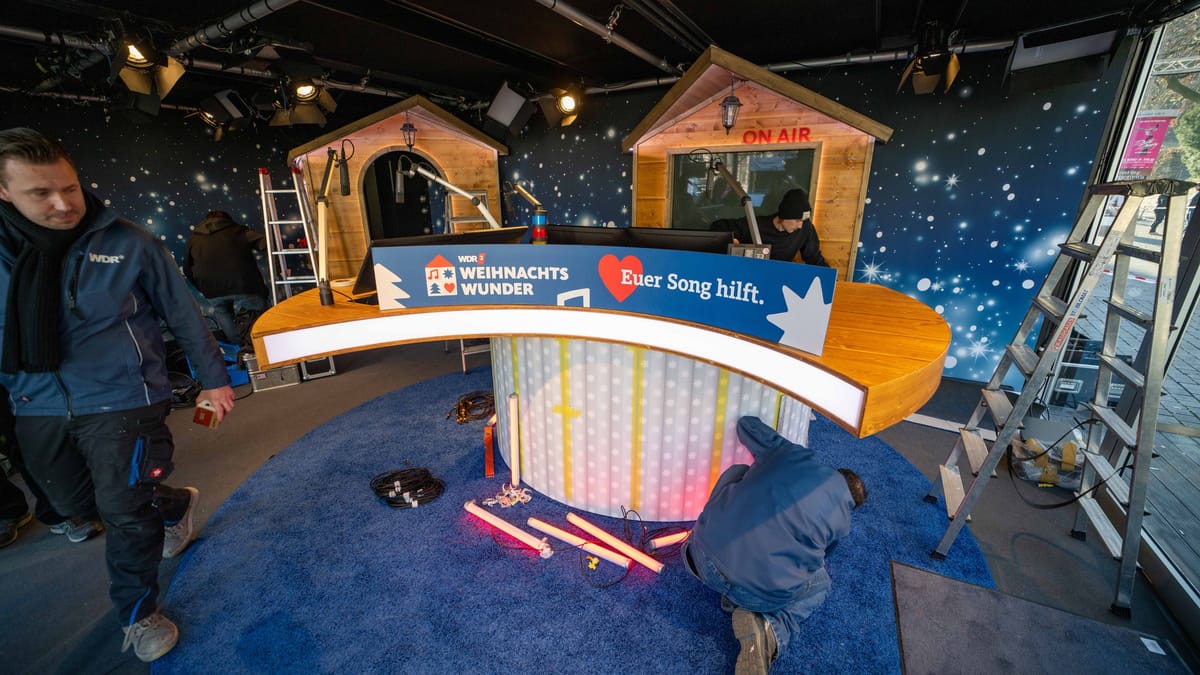 WDR 2-Weihnachtswunder kommt nach Essen