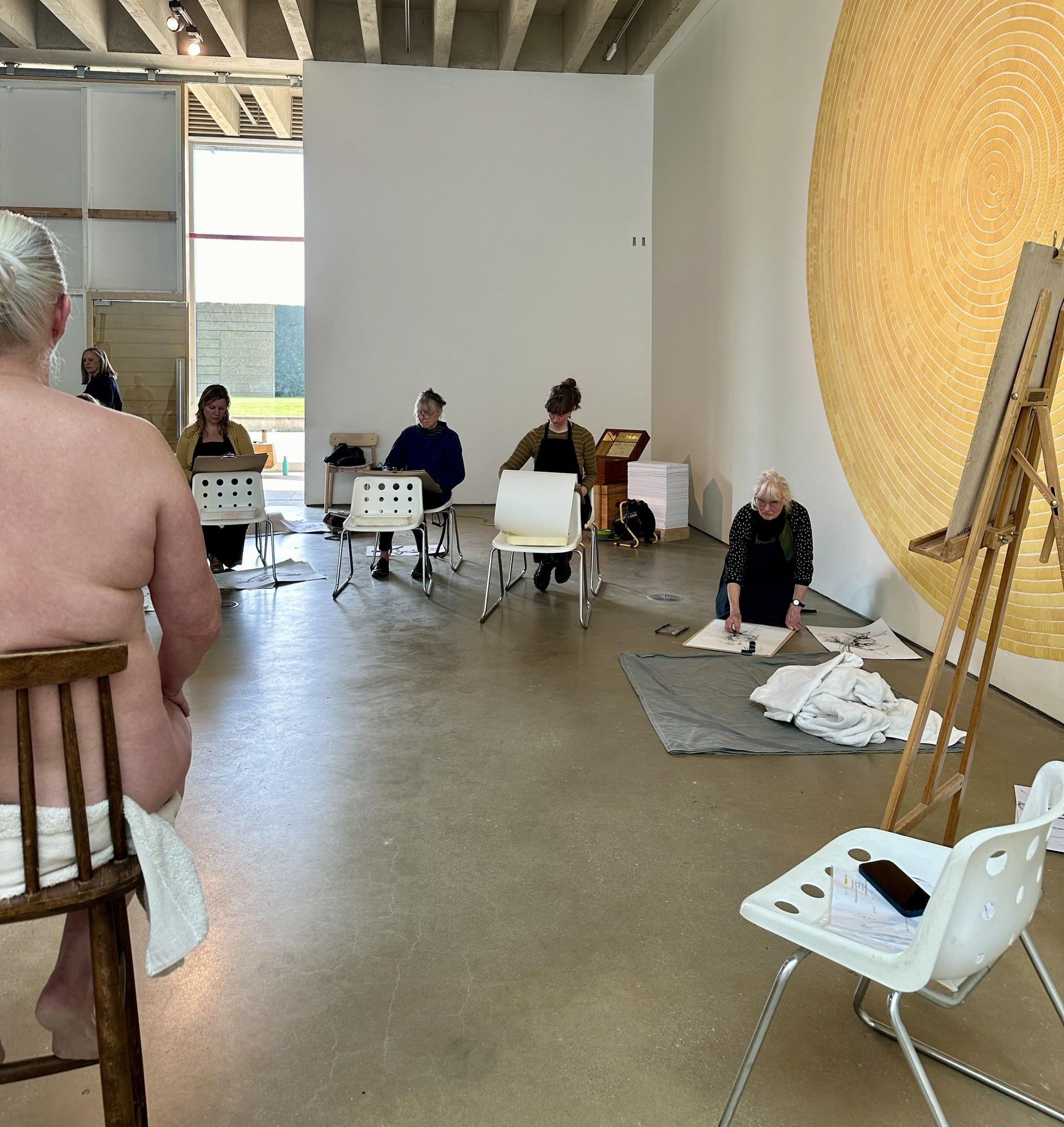 Drawn to the Chapel: creative life drawing workshop at Yorkshire ...