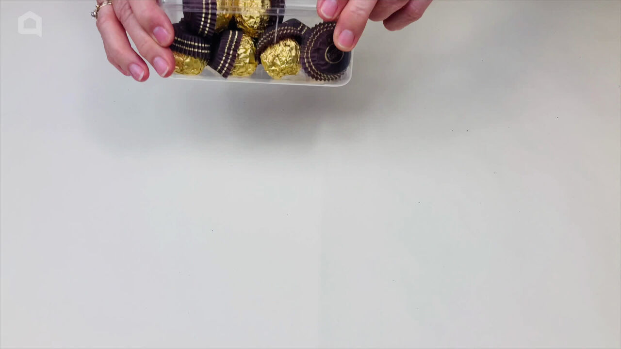 Ferrero Rocher box upcycle