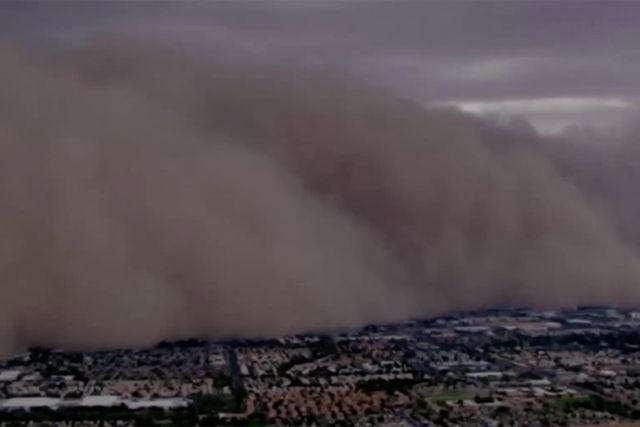 Mileslong Dust Storm Halts Flights and Cuts Power in Arizona: 'Couldn’t ...