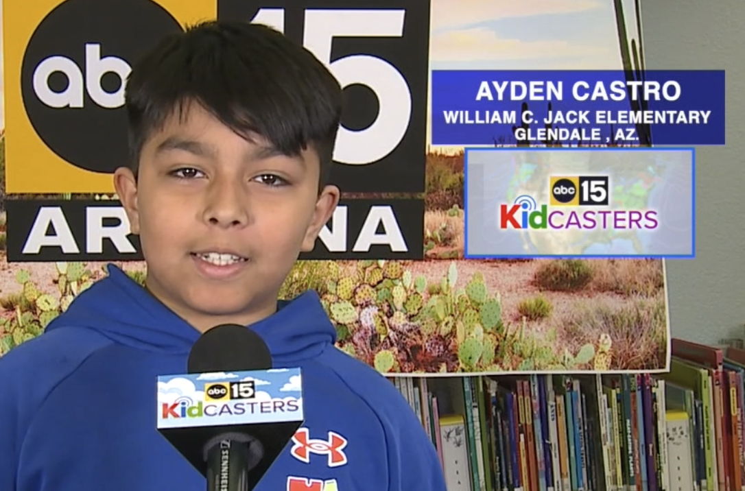 Kidcaster Ayden gives your Tuesday morning forecast from William C ...