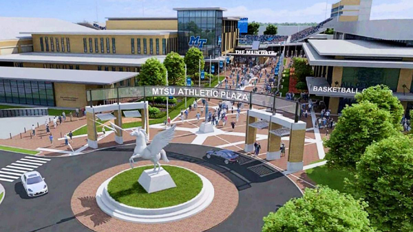 MTSU planning entertainment, sports district around campus