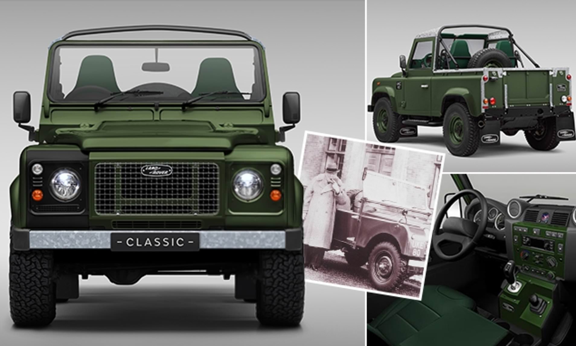 Jaguar Land Rover pays tribute to Sir Winston Churchill with a limited ...