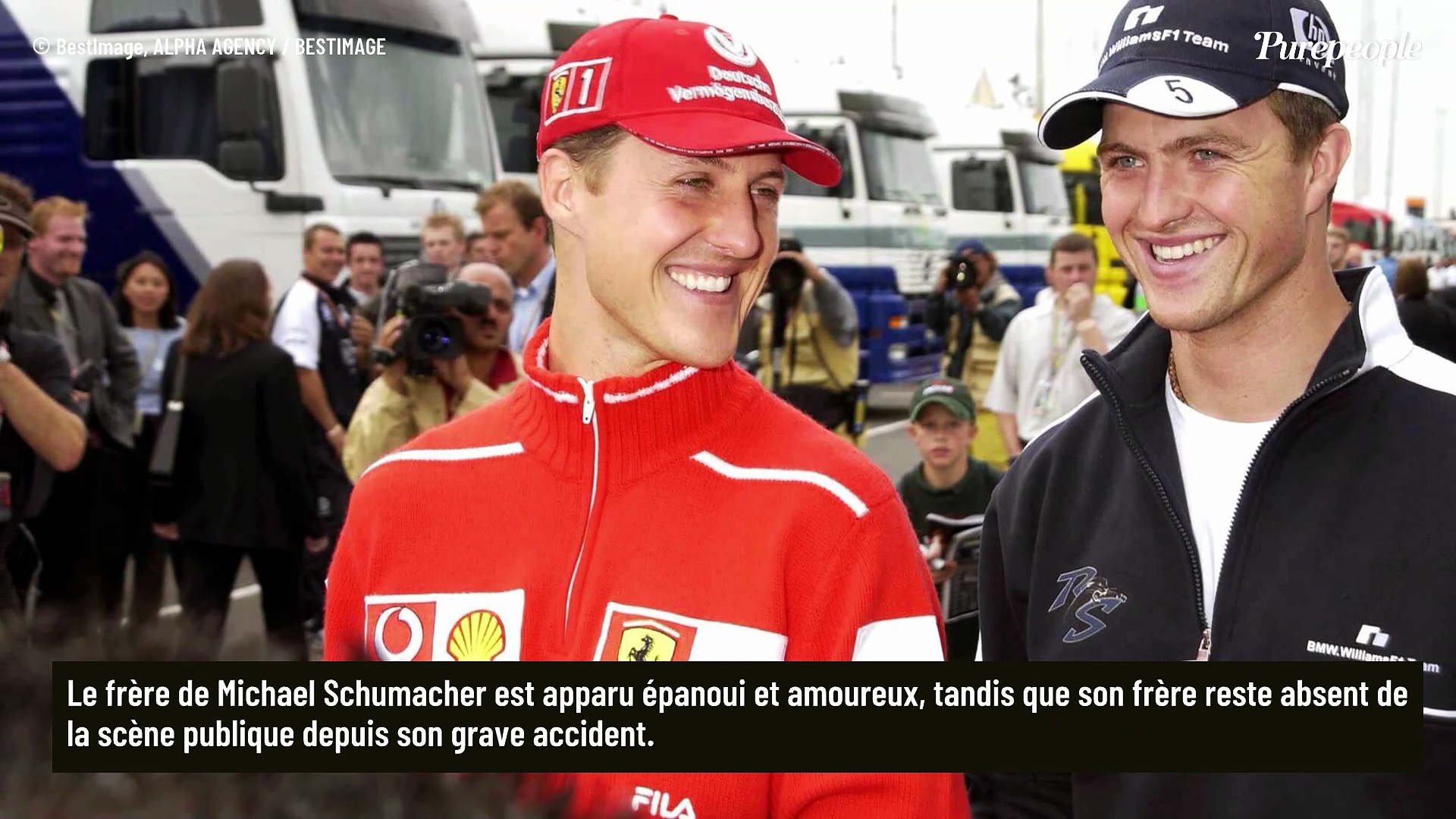 Michael Schumacher : Son frère Ralf en vacances avec son compagnon ...