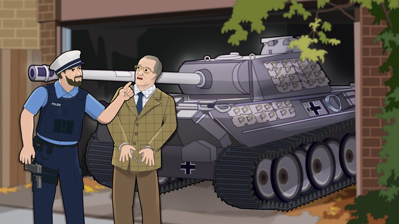 The Man Who Hid a WWII Panther Tank in His Basement