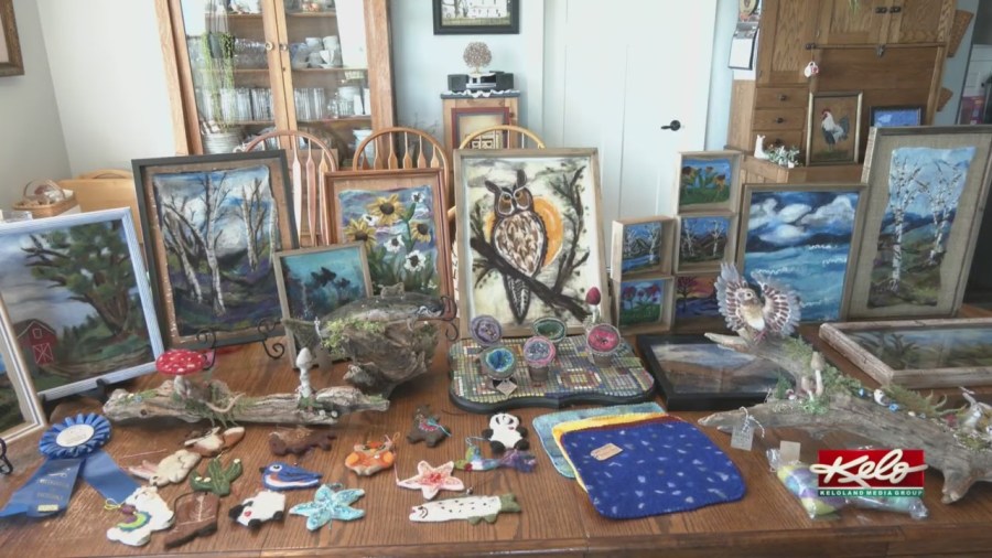 One-of-a-kind woolen art created in Western SD