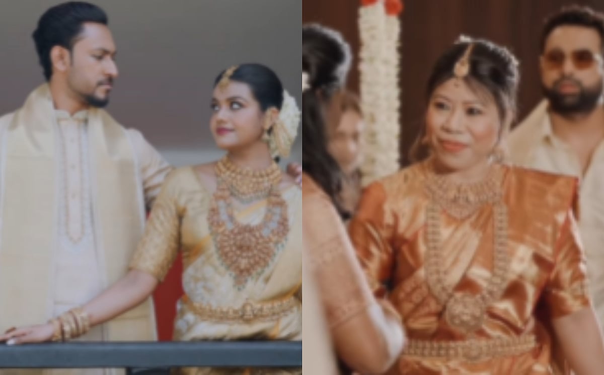 Video: P.T. Usha's Son Vignesh Ujjwal Gets Married To Krishna Ashok In Lavish Ceremony In Kochi ...