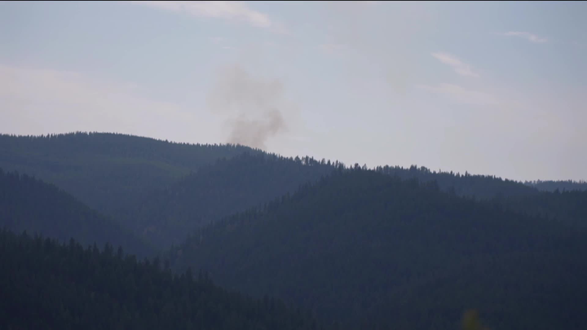 Corral Creek Fire west of Missoula burning 408 acres, 0% contained