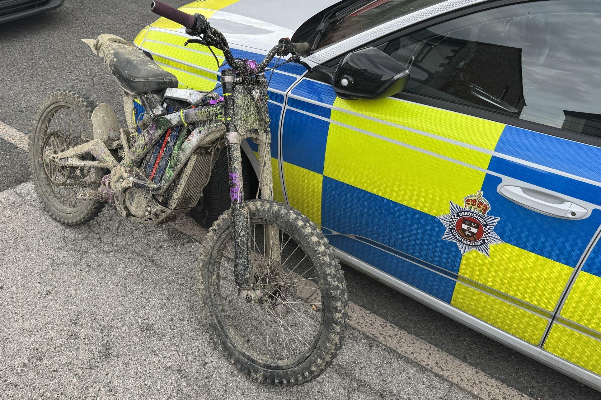 Motorbike rider under investigation after police seize Surron bike in ...