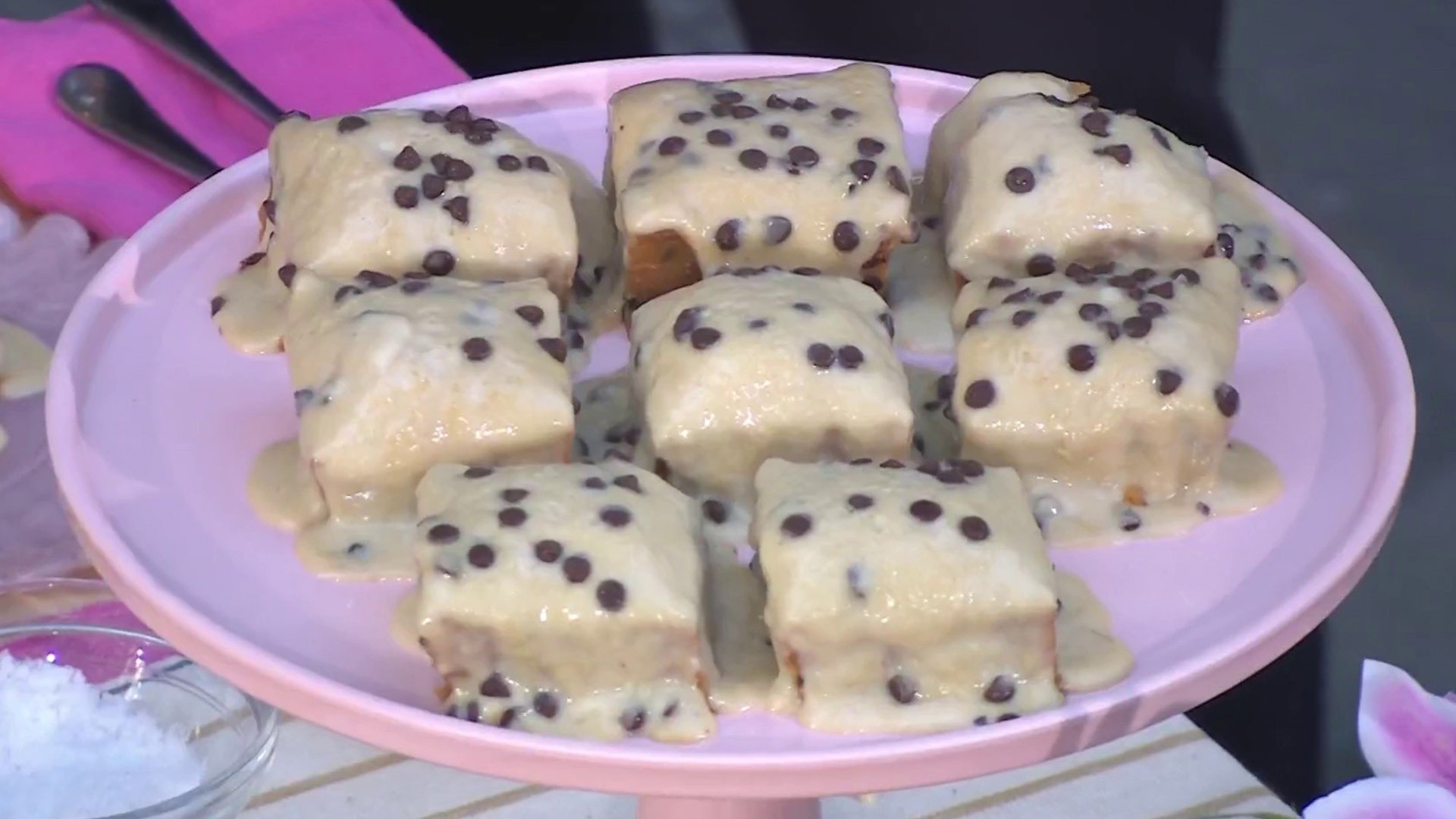 Samah Dada Shares Recipe for Cookie Dough Cheesecake