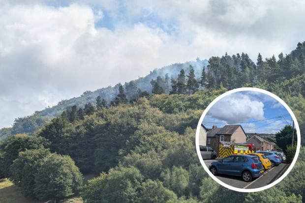 Firefighters struggle to put out wildfire smouldering in colliery for ...