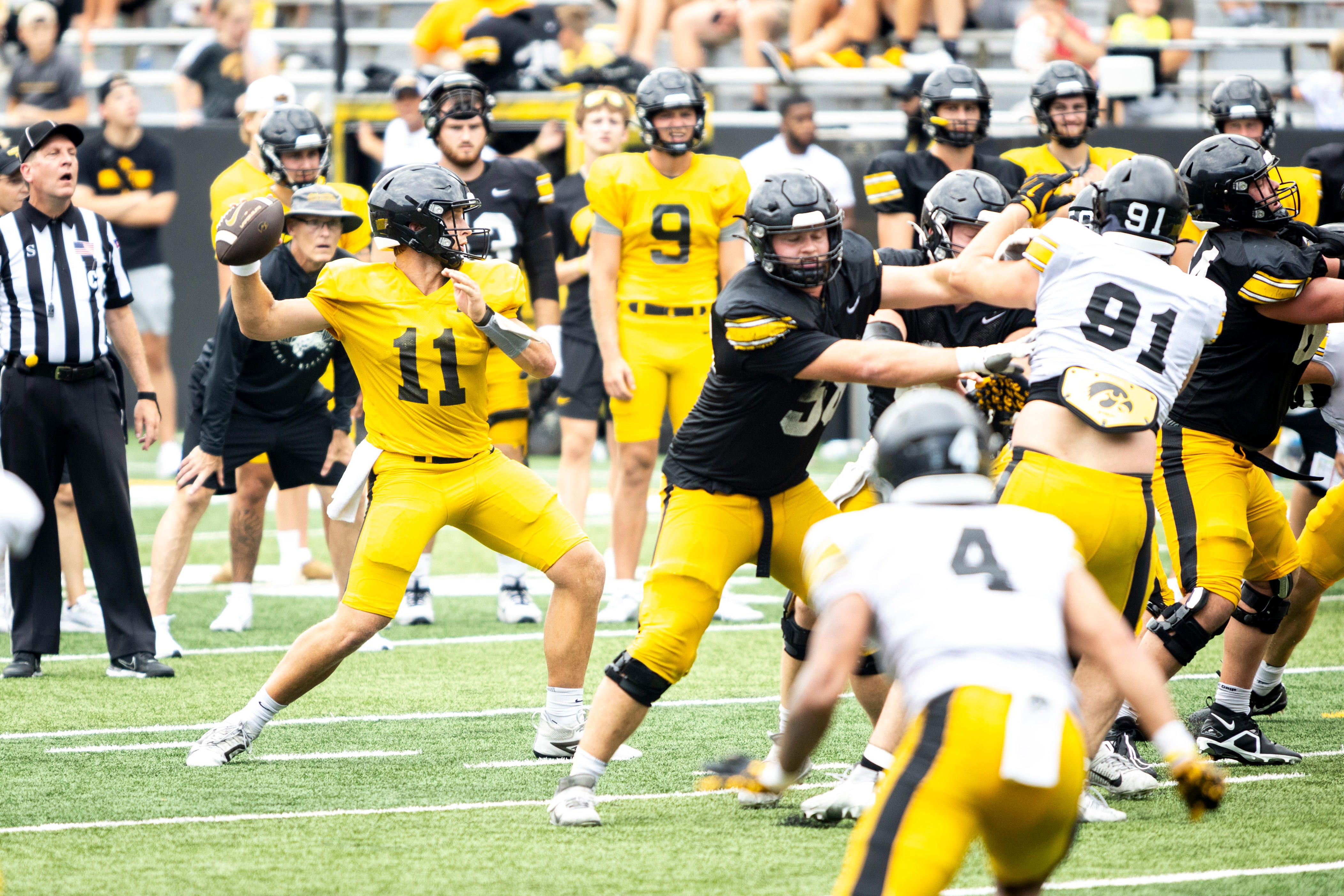 Where does Iowa QB Mark Gronowski rank among college football's best ...