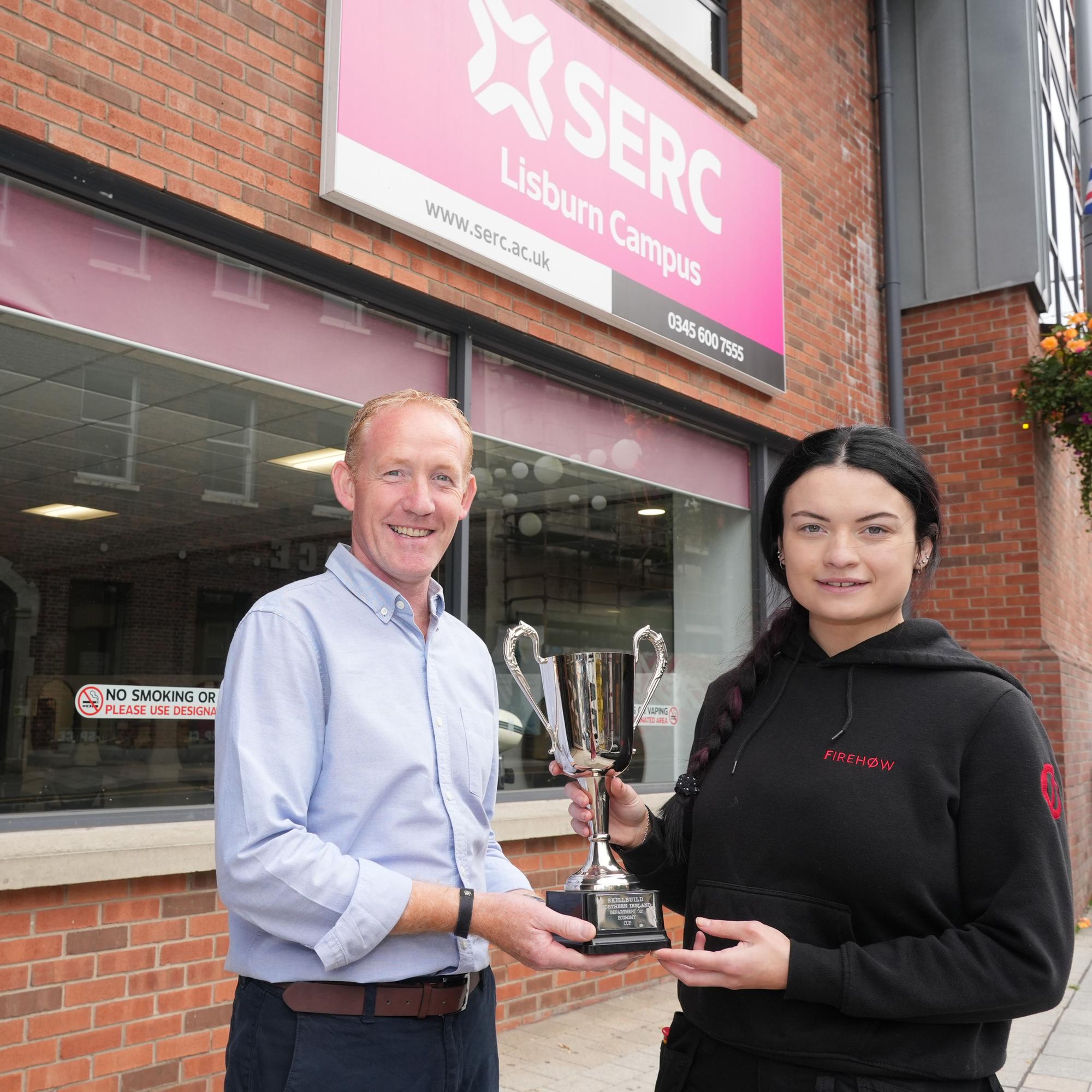 SERC recognised for most wins at SkillBuild