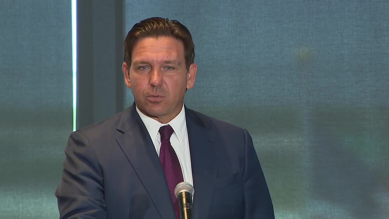 DeSantis gives comments on murals
