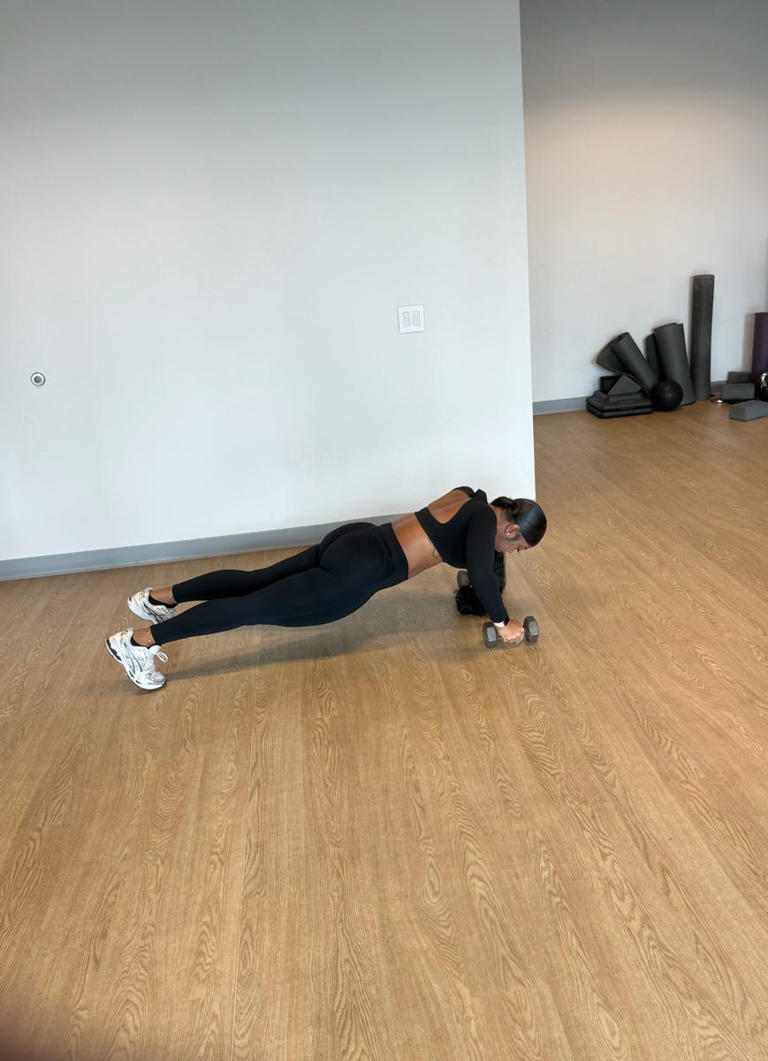 I did a Copenhagen plank nearly every day for a month. These were the 3 ...