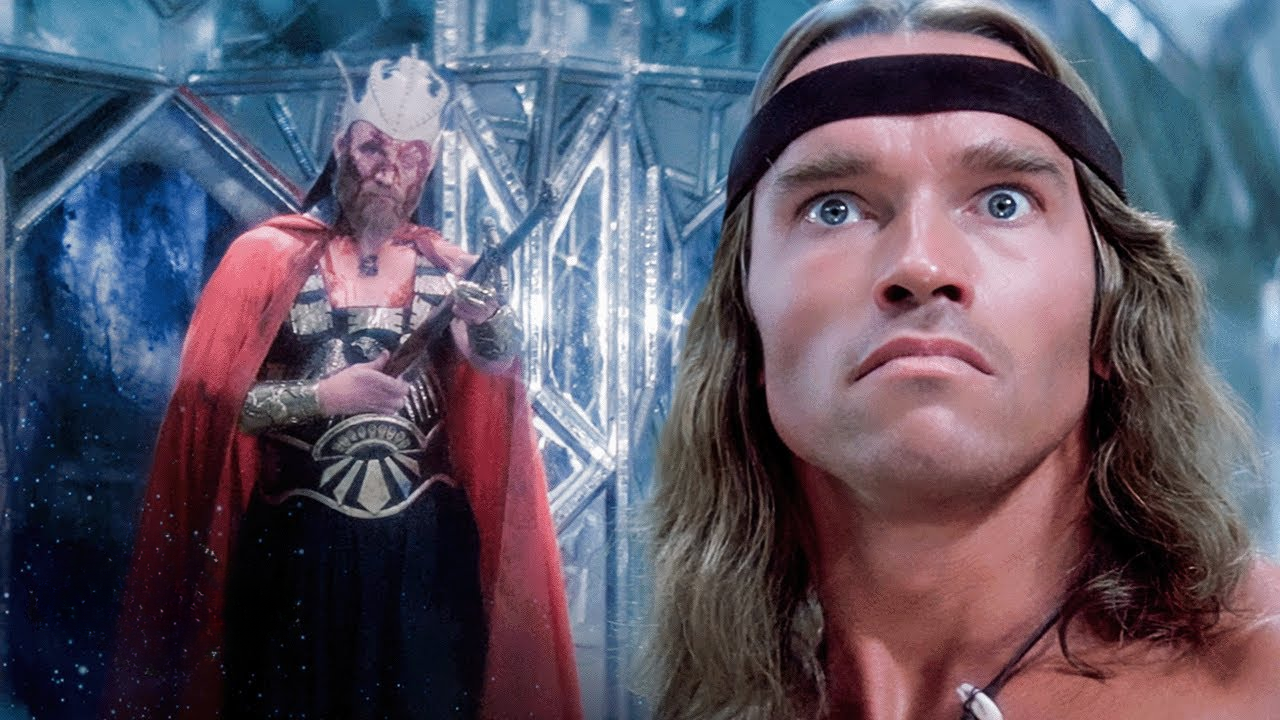 Conan the Destroyer - Conan vs. The Mirror Monster (Arnold Schwarzenegger)