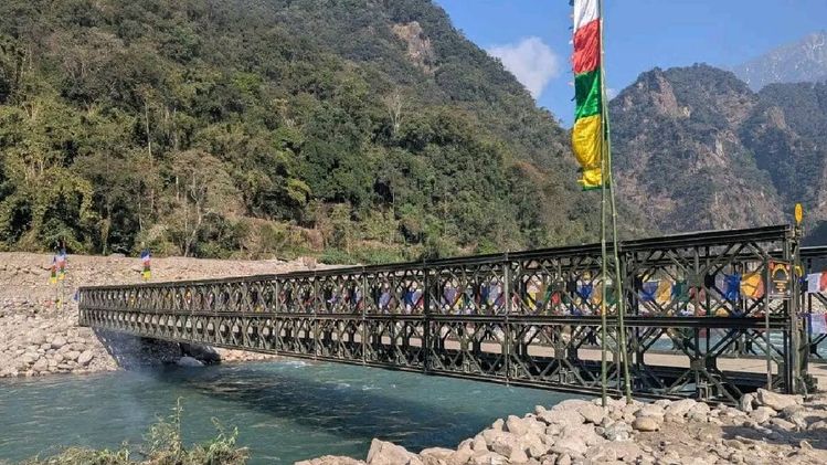 Sikkim minister inaugurates key bridge in Mangan