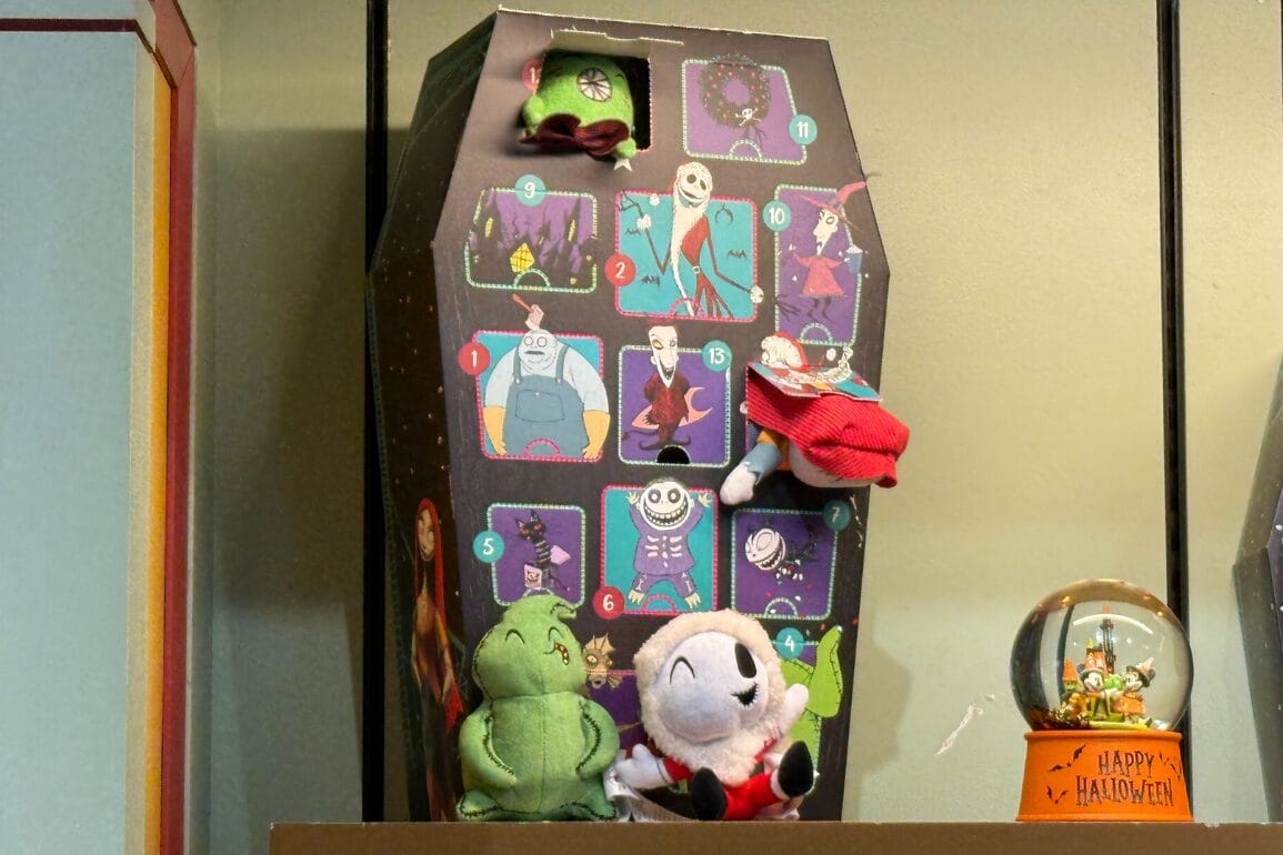 Nightmare Before Christmas Advent Calendar is Ready to Count Down to Sandy Claws at Magic Kingdom